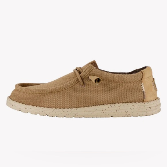 Hey Dude | Shoes | New In Box Hey Dude Mens Wally Sport Mesh Tan White ...